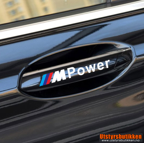 BMW M-Power stickers - Utstyrsbutikken